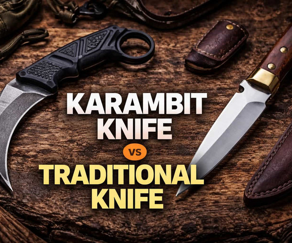 Karambit Knife vs Traditional Knife: Key Differences – IKC