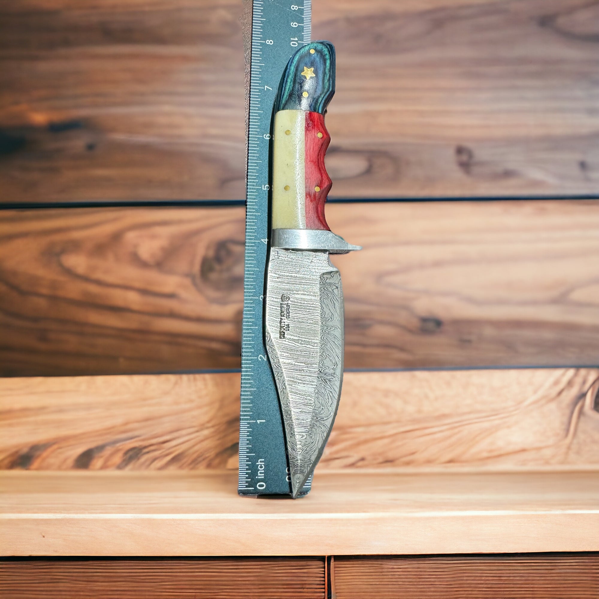 Texas Damascus Clip-point Knife best-sellingbest-selling ...