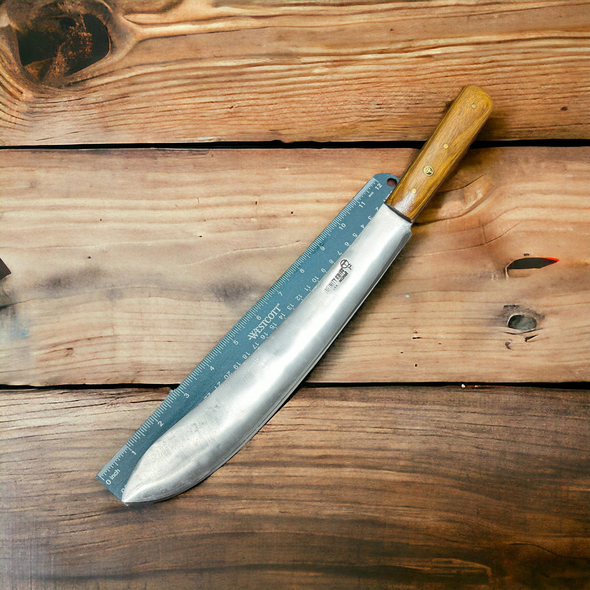 Brisket Knife D2 | Olive-Wood - Infinity Knife Company