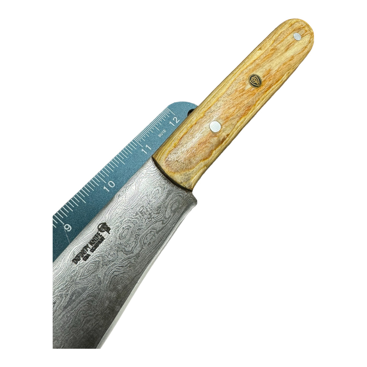 Damascus Brisket | Olive-Wood - Infinity Knife Company